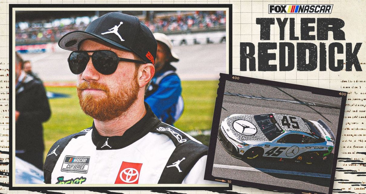 Tyler Reddick 1-on-1: On his son celebrating with MJ, driving Jordan ...